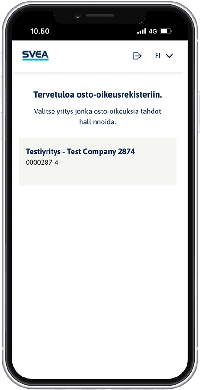 Yrityslasku | Osto-oikeusrekisteri | Svea | Svea Bank